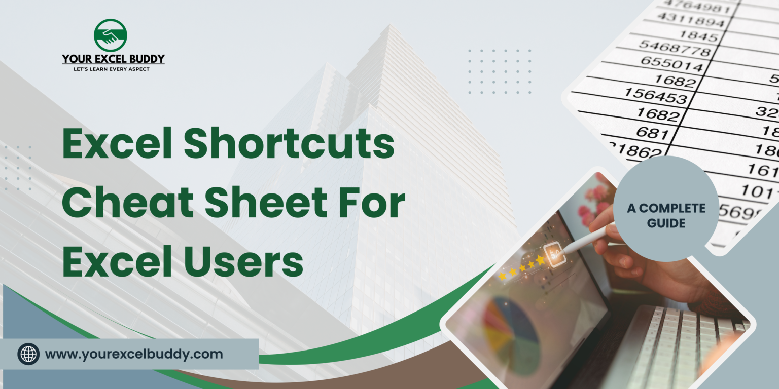 Best 119+ Excel Shortcuts Cheat Sheet For Excel Users - Your Excel Buddy