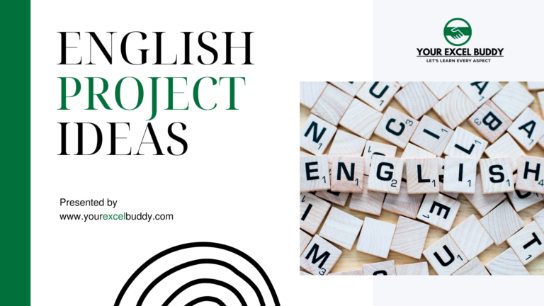 159+ Creative English Project Ideas for Students (From Class to ...